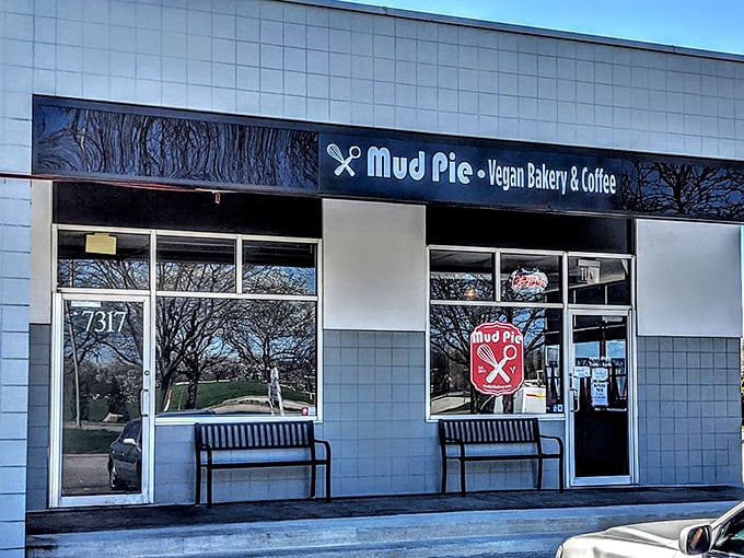 The unassuming storefront of Mud Pie Bakery might fool you, but inside awaits a vegan paradise that would convert even the most dedicated dairy devotee.