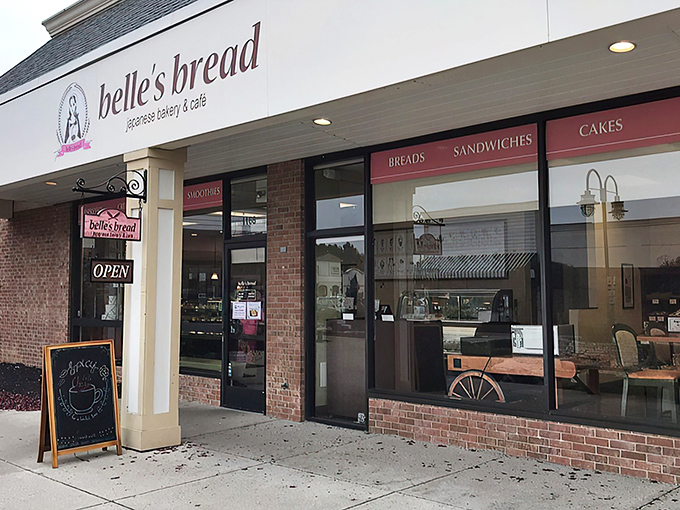 Belle's Bread welcomes you with understated charm, like that quiet classmate who turned out to be a culinary genius. The simple storefront hides extraordinary treasures within.