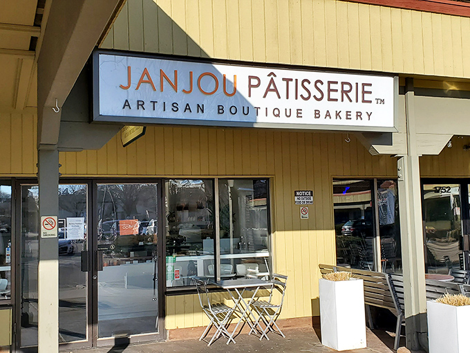 The unassuming exterior of Janjou P&acirc;tisserie belies the Parisian-worthy treasures within. Like finding Brigadoon in a strip mall, but with better pastries.