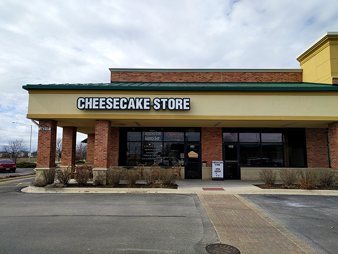 The unassuming strip mall exterior houses culinary treasures that would make even the most jaded dessert connoisseur weak in the knees. Cheesecake paradise awaits!