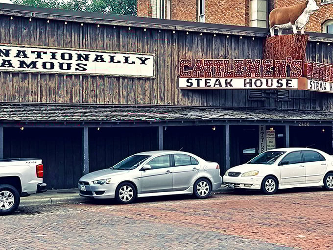 The iconic Cattlemen's sign promises what Texas dreams are made of&mdash;legendary steaks served with a side of Fort Worth history.