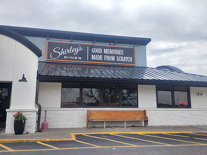 The unassuming exterior of Shirley's Diner promises what every great food discovery should: the joy of finding something extraordinary in the ordinary.