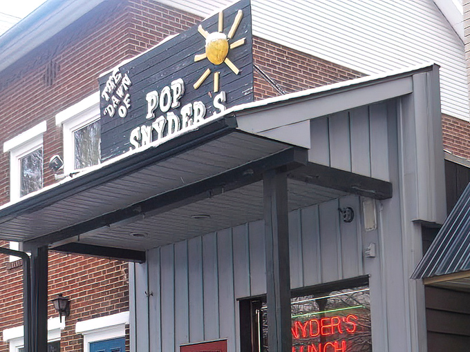 The unassuming storefront of Pop Snyder's might be easy to miss, but your stomach will never forgive you if you walk past this Sunbury treasure.