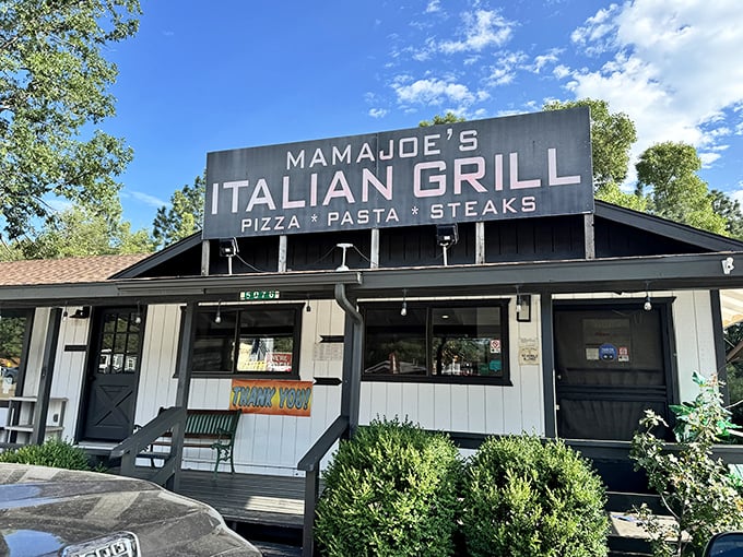 Nestled among towering pines, Mamajoe's Italian Grill stands like a culinary oasis in Strawberry, promising Italian comfort food worth every mile of the journey.