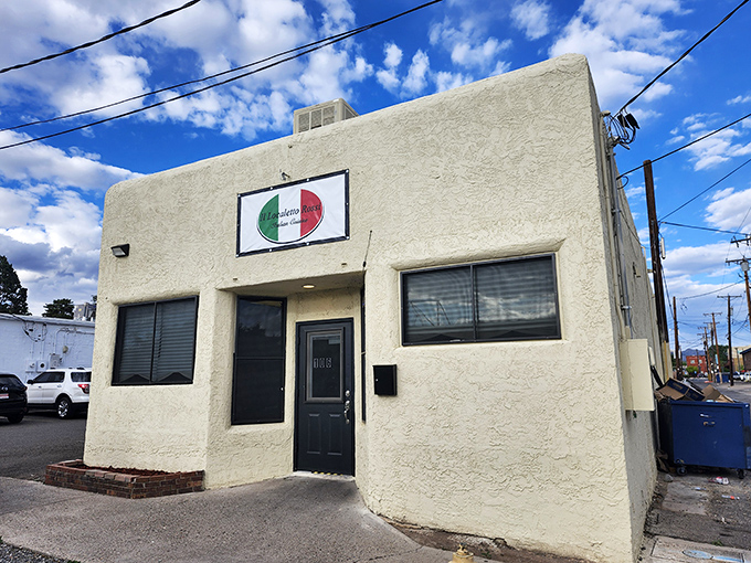 The unassuming exterior of Il Localetto Rossi proves once again that culinary treasures often hide in plain sight. No fancy facade needed when the pasta speaks for itself.