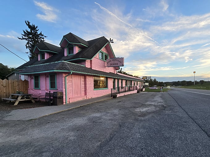 The Pink Cadillac doesn't whisper its presence &ndash; it shouts it with a bubblegum facade that makes Barbie's dreamhouse look understated. Route 11's most eye-catching landmark.
