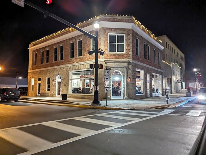 Historic charm meets culinary excellence at this corner brick building in downtown Camden, where steak dreams come true.