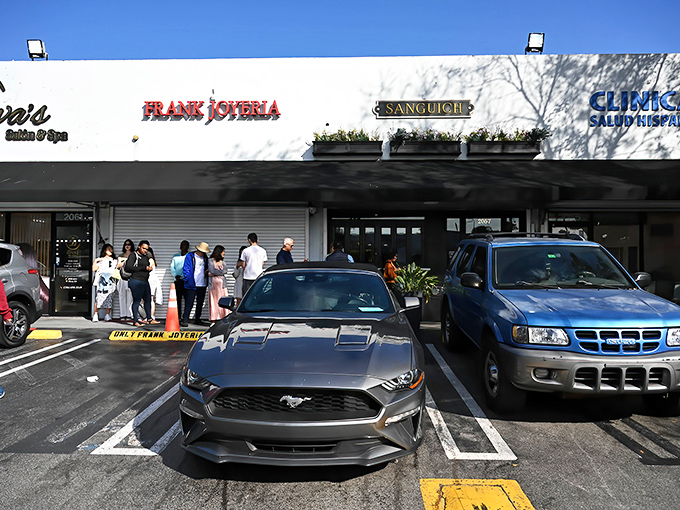 The line forming outside Sanguich tells you everything &ndash; Miamians don't queue for mediocre food. Cuban sandwich paradise awaits!