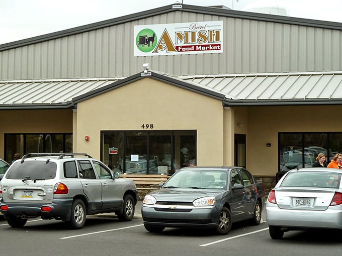 The unassuming exterior of Bristol Amish Market hides culinary treasures within. Early birds get the donuts—latecomers get the stories about how good they were.