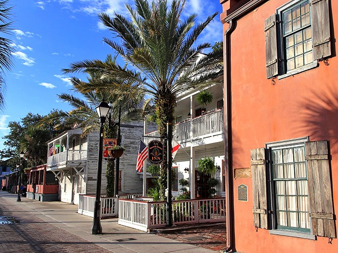 St. Augustine's skyline whispers tales of 450 years of history, where Spanish colonial architecture meets Florida sunshine in America's oldest city.