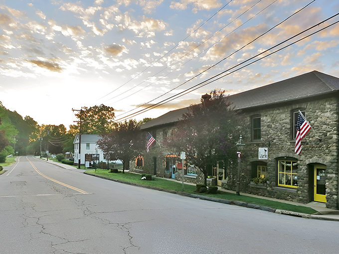 Stone buildings bathed in golden hour light &ndash; Chester's Main Street looks like it was designed by someone who really understands the importance of good lighting.
