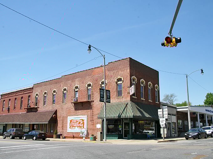 Greenville's historic downtown square looks like it was plucked from a Norman Rockwell painting, complete with that courthouse that's seen more stories than a librarian.