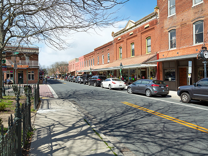 Main Street Berlin looks like it was plucked straight from a Hallmark movie set, where brick buildings and vintage charm aren't manufactured&mdash;they're just Tuesday.