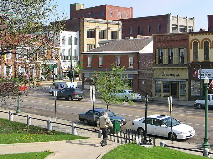 Brick streets and historic storefronts create Marietta's downtown time capsule, where traffic lights seem more like friendly suggestions than necessities.
