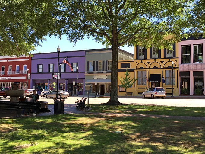 Abbeville's historic square welcomes you with brick-paved streets and storefronts that have witnessed generations of South Carolina life. Small-town charm with big personality.
