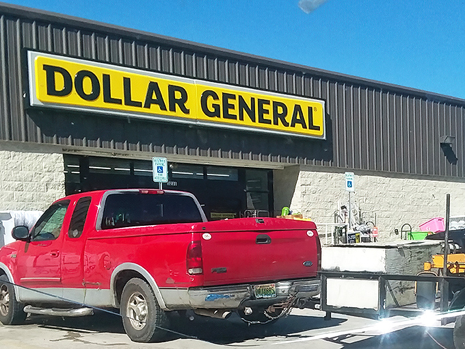 That iconic yellow sign against the Alabama sky isn't just a logo&mdash;it's a beacon of budget-friendly possibility in Coden's retail landscape.