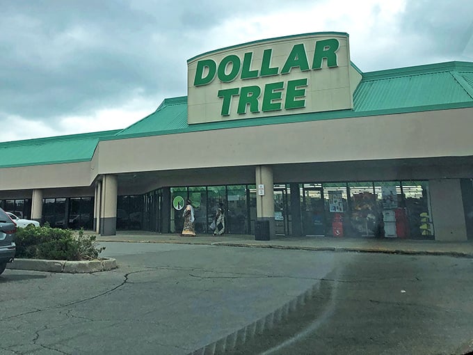 The green-roofed bargain palace on Merle Hay Road beckons with promises of thrifty treasures and budget-friendly bliss.