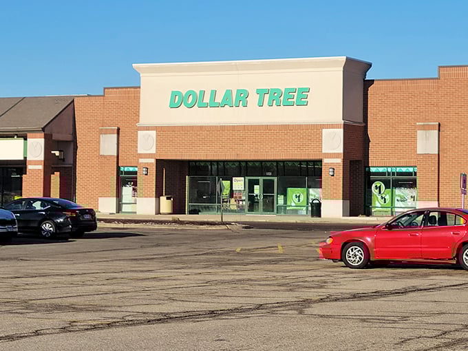 The brick facade might look unassuming, but behind those doors lies a wonderland where your dollar stretches further than Wisconsin winters.