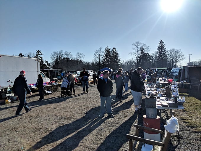 The ultimate treasure hunter's playground spreads across acres of Michigan countryside. Early birds get the deals while late risers get the parking headaches. 