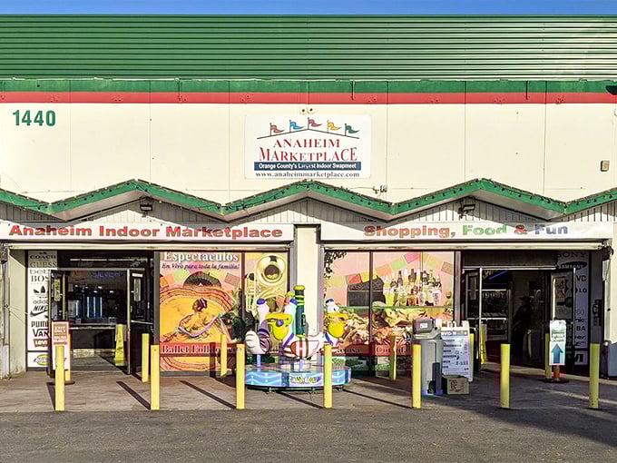 The unassuming exterior of Anaheim Marketplace hides a universe of treasures within, like finding Narnia in a suburban strip mall.