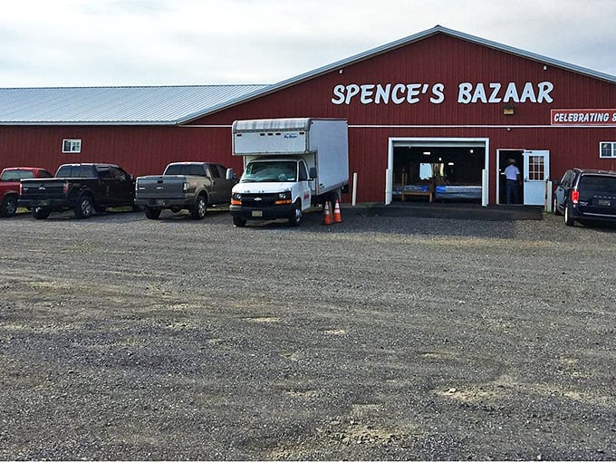 The iconic red barn of Spence's Bazaar stands like a beacon for treasure hunters&mdash;Delaware's very own retail Narnia behind those unassuming doors.