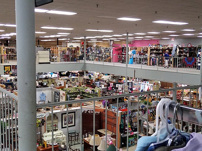 Sure, you could buy new. But why do that when you can dig through decades of personality-packed treasures? It&rsquo;s not shopping&mdash;it&rsquo;s spelunking for nostalgia. Bring comfy shoes, an open heart, and a big trunk.