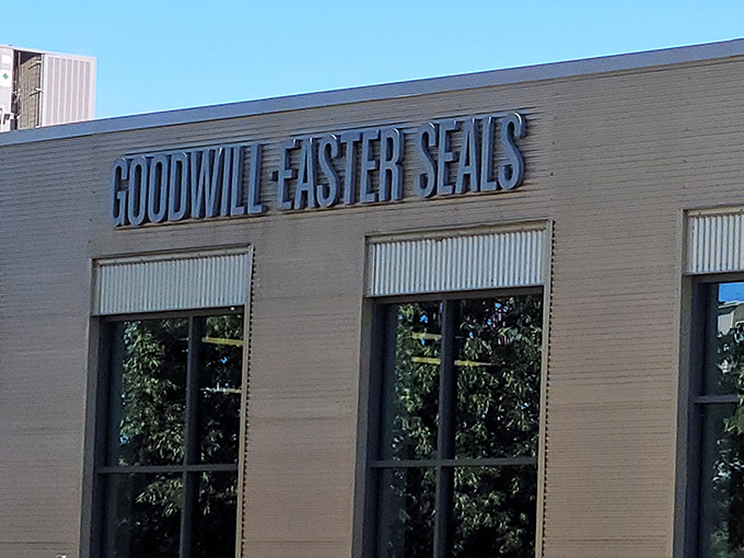 The unassuming exterior of bargain paradise &ndash; like finding out Warren Buffett lives in a modest home, the treasures inside defy the building's humble appearance.