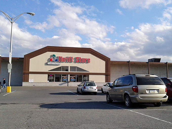 The retail equivalent of finding a $20 bill in your winter coat pocket&mdash;CommunityAid's exterior promises treasures within that won't break the bank.