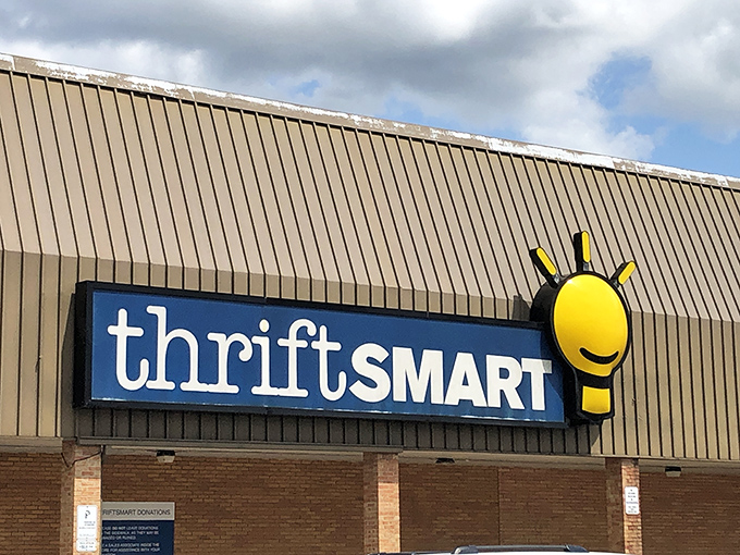 That cheerful yellow lightbulb logo isn't just cute branding&mdash;it's the universal symbol for "Eureka! You're about to find something amazing" at ThriftSmart.