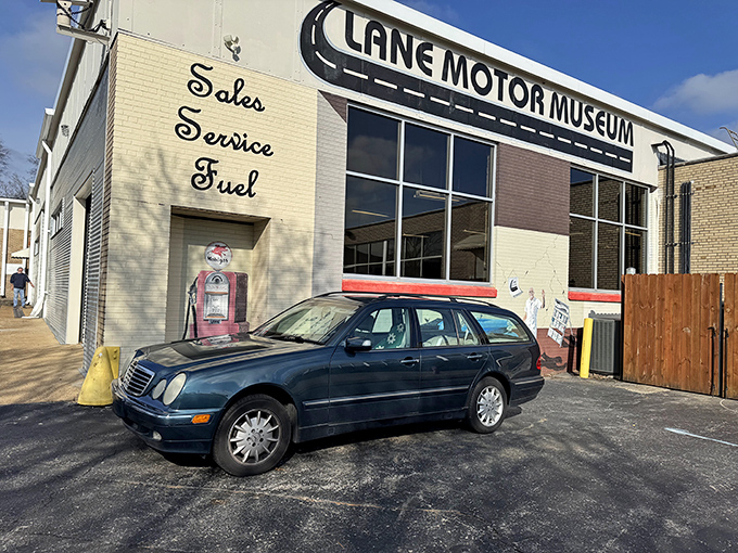 The unassuming former bakery building houses Nashville's quirkiest collection of automotive oddities. Who knew bread and bizarre vehicles had so much in common?
