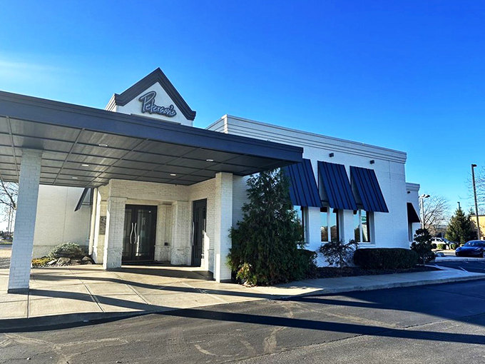 Peterson's exterior hides its culinary treasures like a poker player with four aces&mdash;confident, understated, and ready to deliver when it counts.