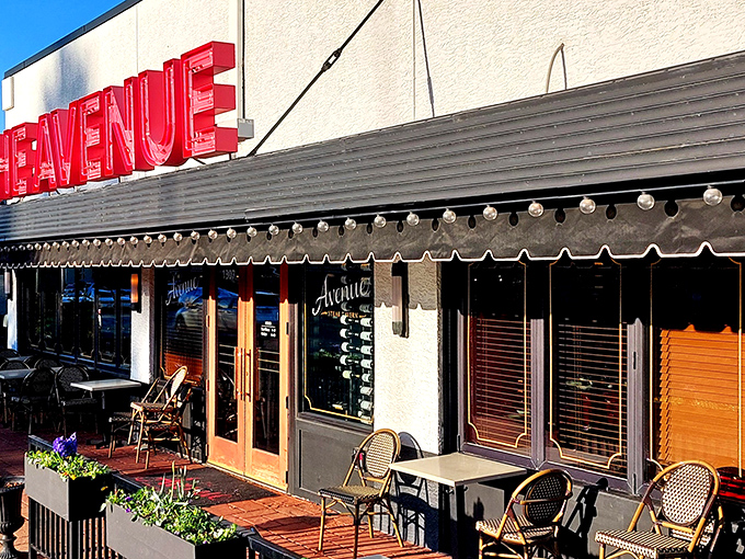 That iconic red neon sign isn't just announcing dinner&mdash;it's promising a culinary love affair with properly cooked beef in Columbus.
