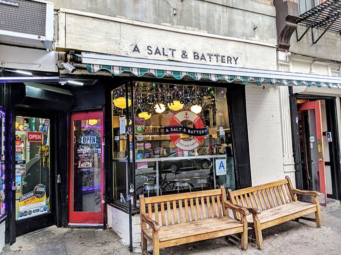 The punny name is just your first clue that this Greenwich Village spot takes fish seriously, but keeps everything else delightfully casual.