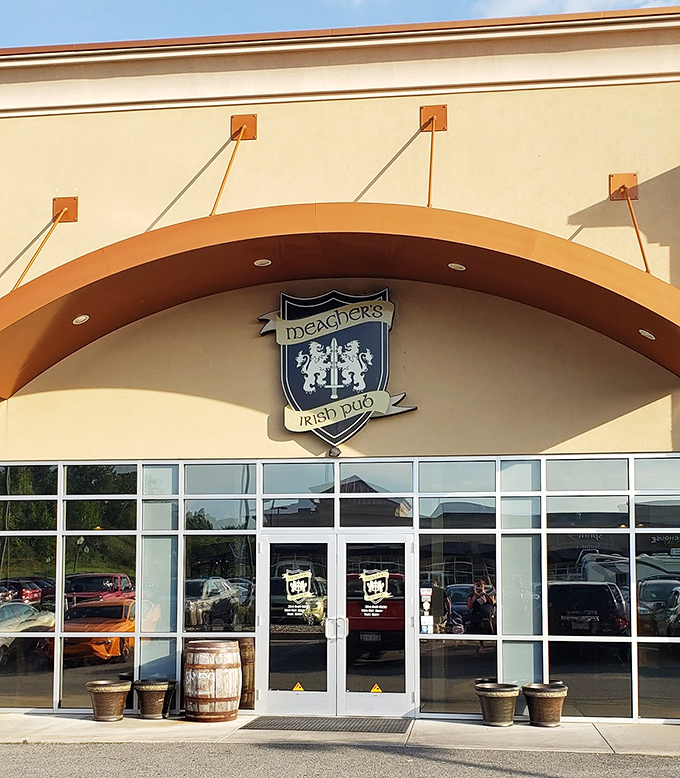 The Irish flag flutters like a welcome beacon outside this unassuming brick facade. Step inside and leave West Virginia behind for a wee bit of Dublin.