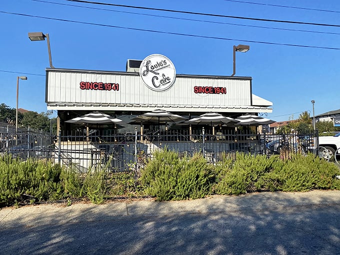 Since 1941, this unassuming white brick building has been Baton Rouge's answer to the age-old question: "Where can I get perfect hashbrowns at 3am?"
