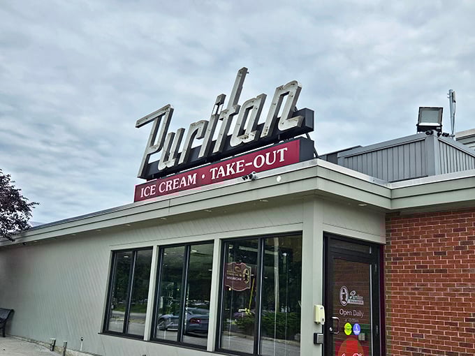 The modest exterior of Puritan Backroom belies the culinary treasures within. Like finding a winning lottery ticket in last year's winter coat.