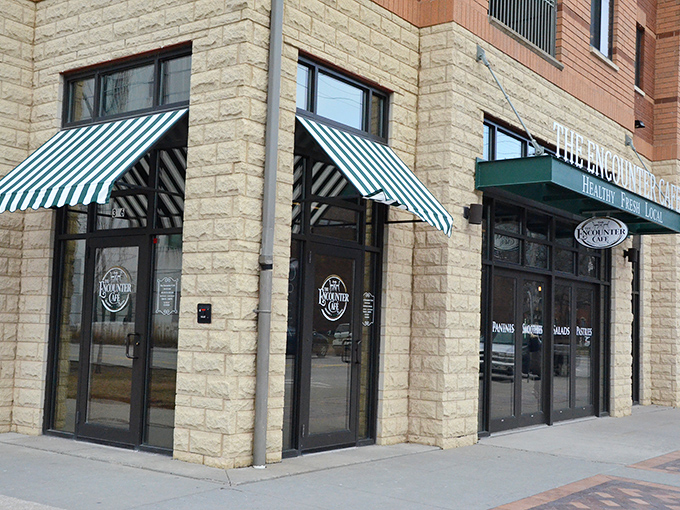 The perfect corner cafe doesn't announce itself with neon signs&mdash;just green and white awnings that whisper, "Come inside, the French toast is waiting."