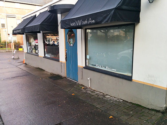 The unassuming blue door of Stepping Stone Cafe beckons like a secret portal to breakfast nirvana. Portland's hidden gems often come in modest packages.