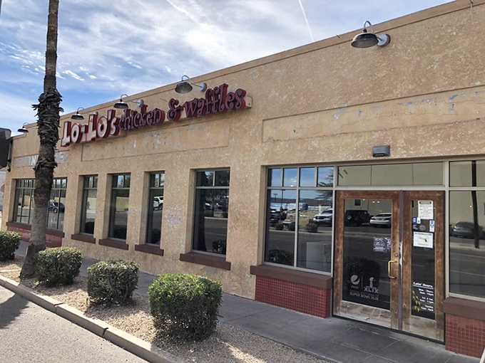 The unassuming exterior of Lo-Lo's belies the flavor explosion waiting inside. Like finding a treasure map in your attic, this place promises delicious adventures.