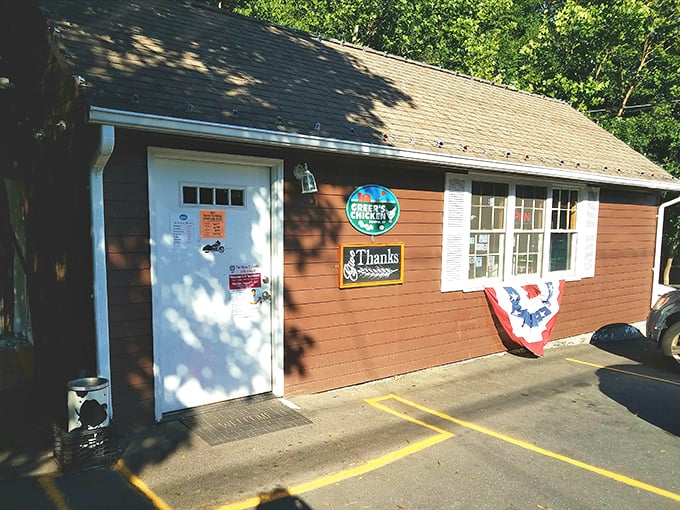 Rustic charm meets chicken paradise at Greer's, where this unassuming cabin in the Bristol woods houses some of Connecticut's most legendary fried chicken.