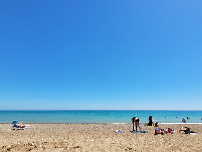 Glencoe Beach's thoughtful design creates that perfect "wow" moment when Lake Michigan first reveals itself.