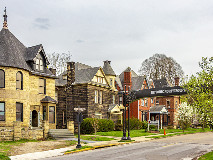 The Ohio River cradles Steubenville like a proud parent, offering waterfront views that would cost a fortune elsewhere but come standard with local living.