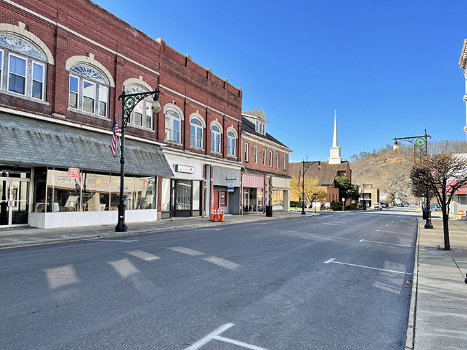 Main Street Covington offers that perfect small-town vibe where traffic lights seem more like friendly suggestions than urban necessities.