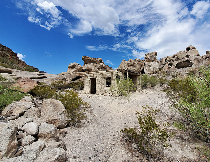 Ancient stone ruins stand sentinel against the Chihuahuan Desert sky, whispering tales of frontier life that make modern inconveniences seem laughably trivial.