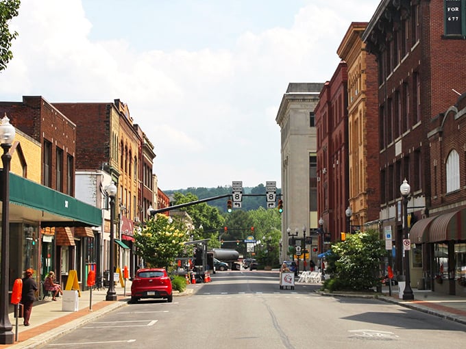 Downtown Oil City's historic architecture tells stories of petroleum prosperity while offering today's bargain hunters affordable small-town charm.
