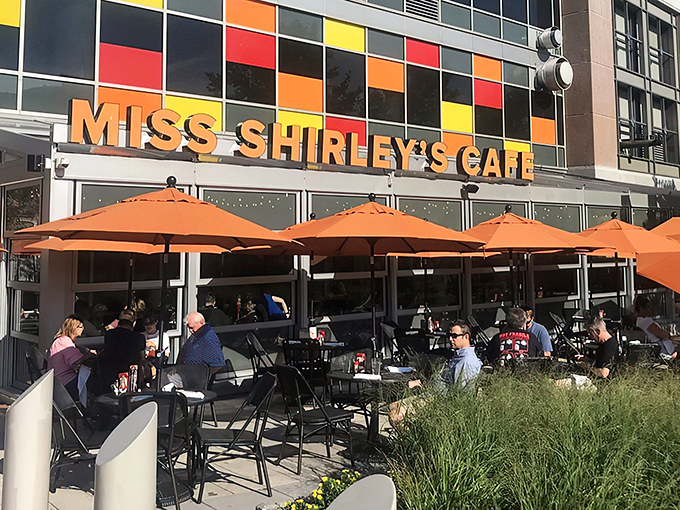 The line outside Miss Shirley's isn't a deterrent&mdash;it's the first course of your breakfast adventure. Worth every minute of the wait.