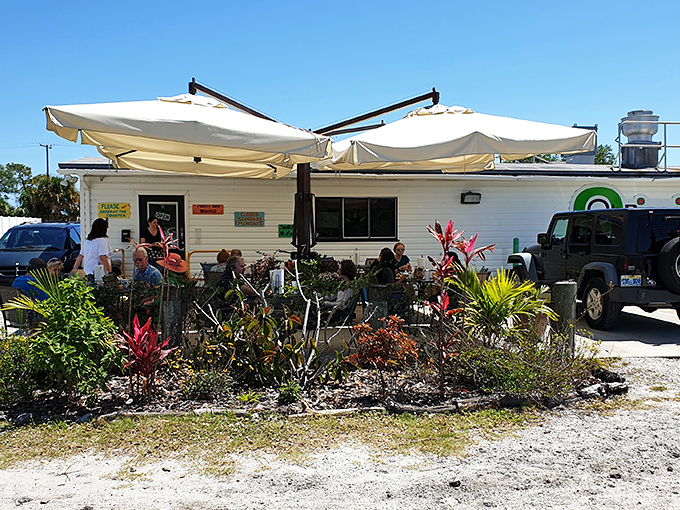 The unassuming exterior of Oh Biscuit proves once again that culinary treasures often hide in plain sight. Florida's best-kept breakfast secret awaits behind these modest white walls.