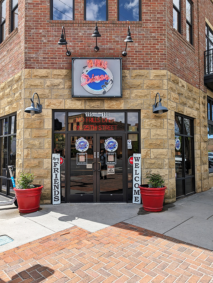 Historic 25th Street in Ogden houses this brick-fronted gem, where delicious food meets small-town charm beneath that iconic clock tower.