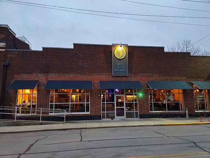 The unassuming brick exterior of West Sixth Brewing houses a seafood treasure that proves Kentucky knows its way around fish and chips.