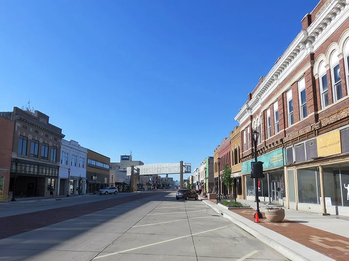 Salina's historic downtown blends old-world charm with small-town affordability. That iconic tower isn't compensating for anything&mdash;it's just naturally impressive.
